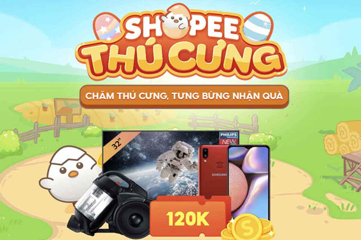 Link chơi Game Shopee thú cưng, hướng dẫn cách chơi cho người mới