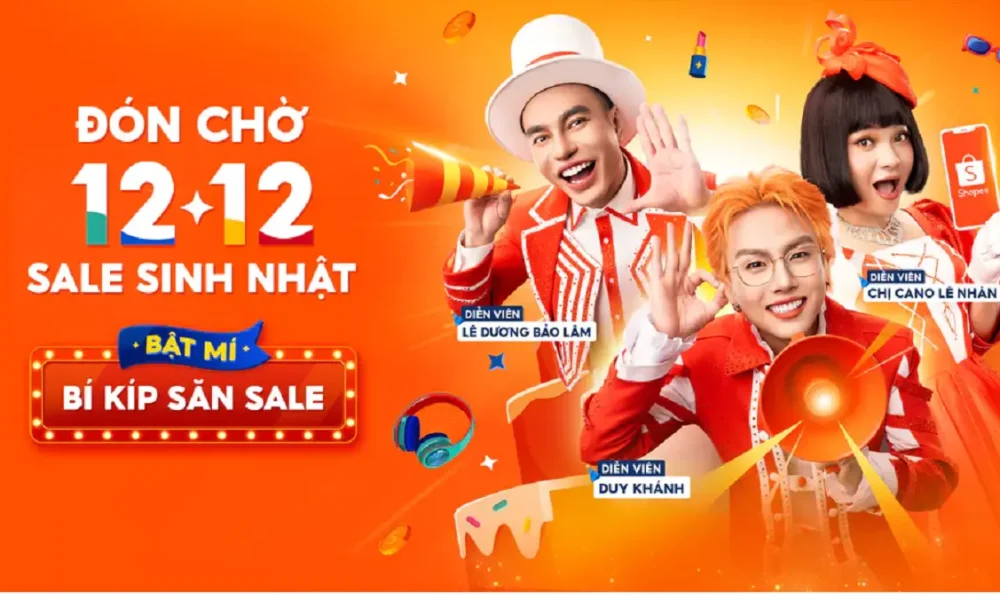 Shopee Sinh Nhật 12.12: Voucher Shopee Choice 90%, Voucher vé máy bay 9 Triệu